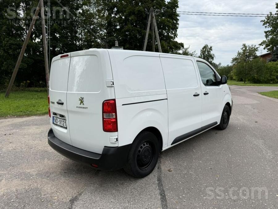 White Peugeot Expert 2022 in Riga, with an engine capacity of 1.50 L and mileage of 170 thousand km for 10900 €, photo 6 on AUTOMOTO.COM.LV
