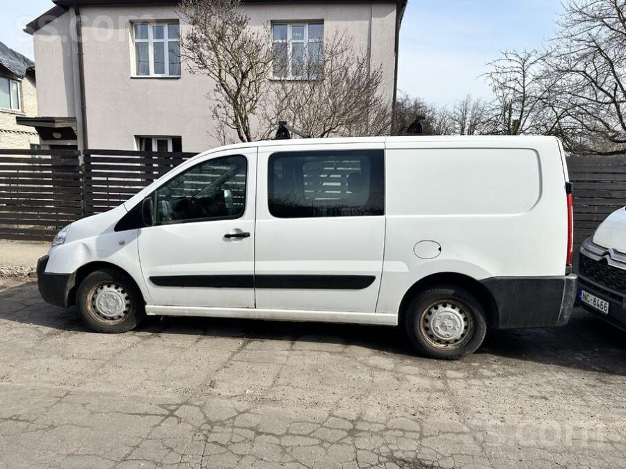White Peugeot Expert 2014 in Riga, with an engine capacity of 2.00 L and mileage of 290 thousand km for 3000 €, photo 3 on AUTOMOTO.COM.LV