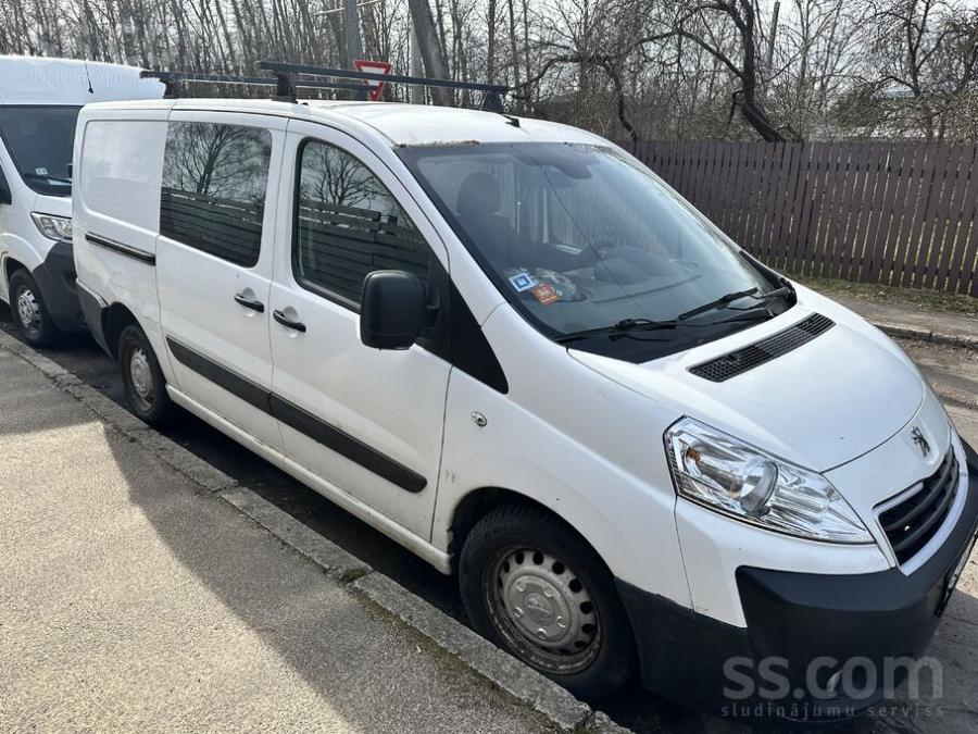 White Peugeot Expert 2014 in Riga, with an engine capacity of 2.00 L and mileage of 290 thousand km for 3000 €, photo 13 on AUTOMOTO.COM.LV