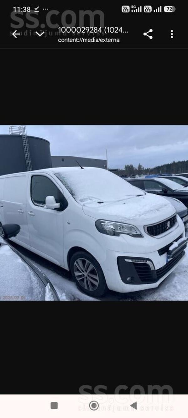 Balts Peugeot Expert 2017 Jūrmala, ar dzinēja tilpumu 2.00 L un nobraukumu 0 tūkst. km par 4950 €, foto 2 vietnē AUTOMOTO.COM.LV