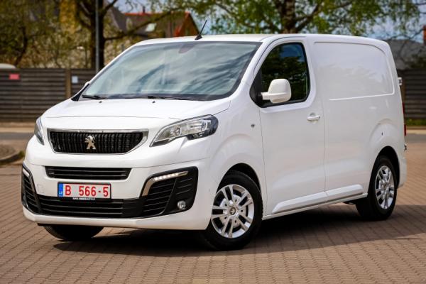 White Peugeot Expert 2018 in Riga, with an engine capacity of 1.60 L and mileage of 239 thousand km for 9990 €, photo 1 on AUTOMOTO.COM.LV