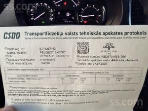 Белый Пежо Эксперт груз.-пасс. 2018 в Рига, объемом двигателя 2.00 л и пробегом 185 тыс. км за 10805 €, фото 14 на AUTOMOTO.COM.LV