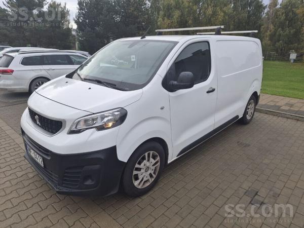 White Peugeot Expert 2019 in Riga, with an engine capacity of 1.50 L and mileage of 166 thousand km for 8500 €, photo 1 on AUTOMOTO.COM.LV