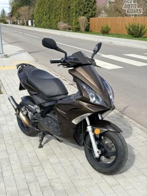 Brūns Peugeot Jet Force 2005 Viļņa, ar dzinēja tilpumu 0.05 L un nobraukumu 13 tūkst. km par 750 €, foto  vietnē AUTOMOTO.COM.LV