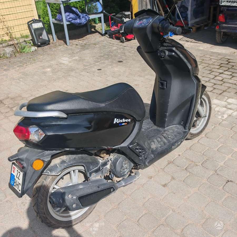 Black Peugeot Kisbee 2021 in Palanga, with an engine capacity of 49.00 L and mileage of 9 thousand km for 730 €, photo 4 on AUTOMOTO.COM.LV
