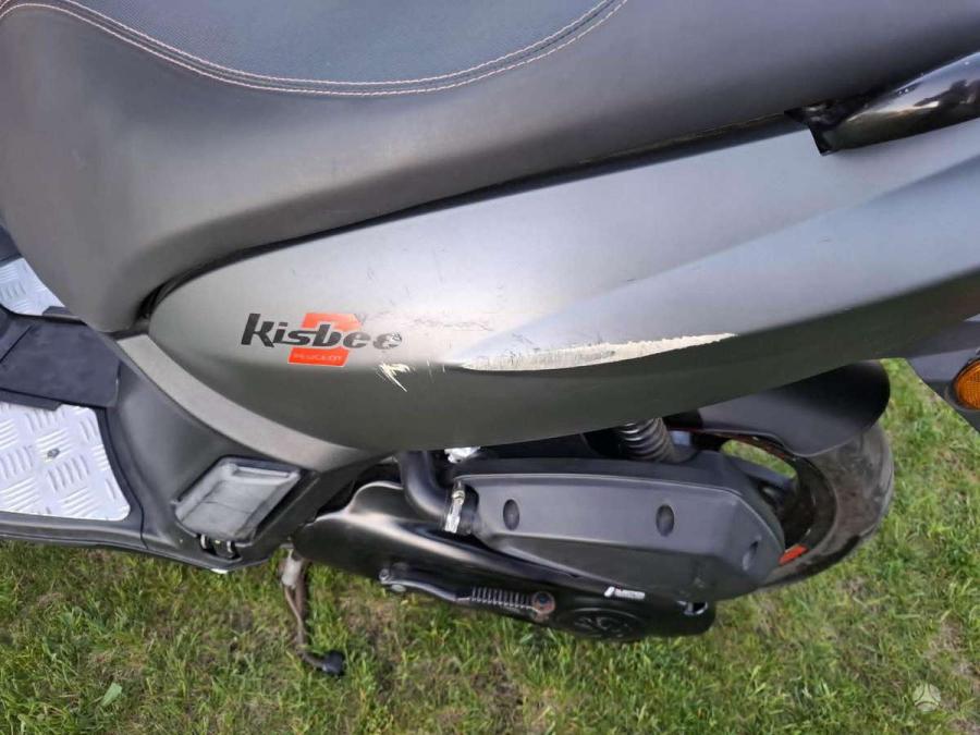 Pelēks Peugeot Kisbee 2019 Jonava, ar dzinēja tilpumu 49.00 L un nobraukumu 13 tūkst. km par 550 €, foto 6 vietnē AUTOMOTO.COM.LV