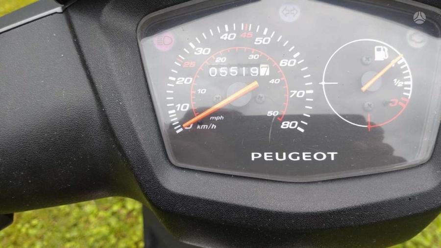 Yellow Peugeot Kisbee 2019 in Jonava, with an engine capacity of 50.00 L and mileage of 6 thousand km for 1050 €, photo 3 on AUTOMOTO.COM.LV