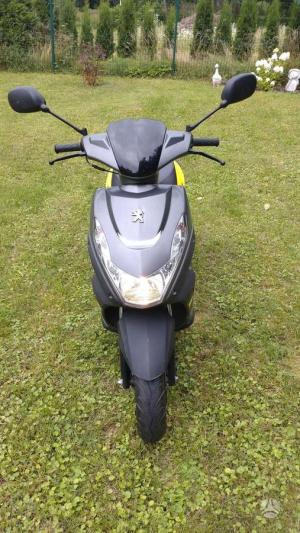 Yellow Peugeot Kisbee 2019 in Jonava, with an engine capacity of 50.00 L and mileage of 6 thousand km for 1050 €, photo 6 on AUTOMOTO.COM.LV