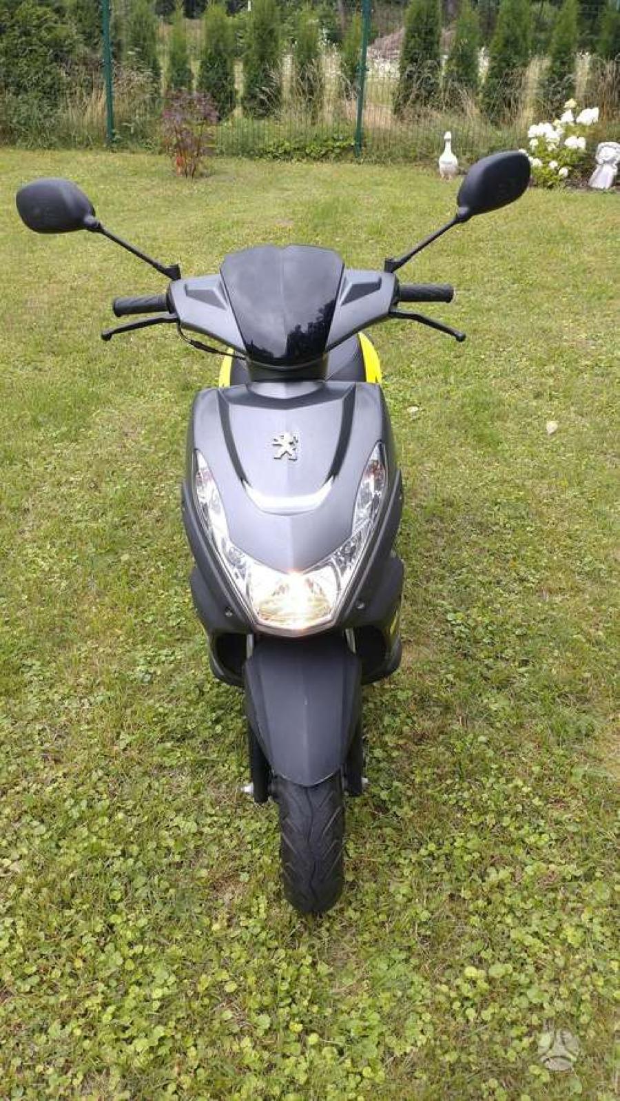 Yellow Peugeot Kisbee 2019 in Jonava, with an engine capacity of 50.00 L and mileage of 6 thousand km for 1050 €, photo 6 on AUTOMOTO.COM.LV