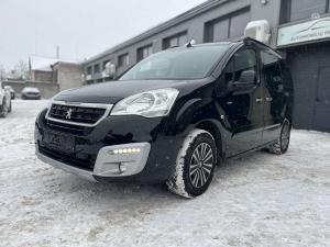 Black Peugeot Partner 2018 in Siauliai, with an engine capacity of 1.20 L and mileage of 160 thousand km for 5350 €, photo  on AUTOMOTO.COM.LV