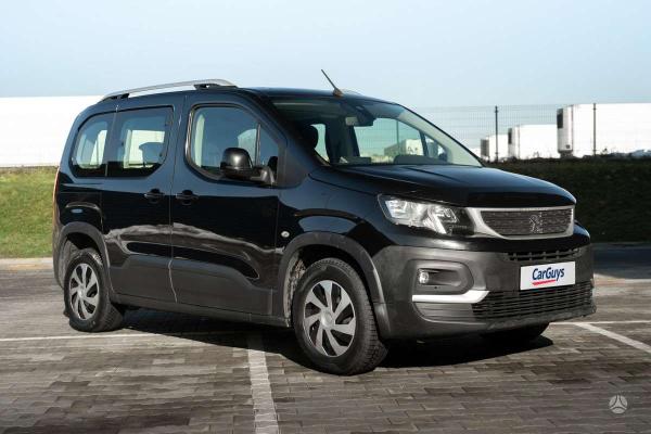 Melns Peugeot Partner 2019 Viļņa, ar dzinēja tilpumu 1.50 L un nobraukumu 206 tūkst. km par 8600 €, foto 8 vietnē AUTOMOTO.COM.LV