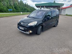 Black Peugeot Partner 2010 in Riga, with an engine capacity of 1.60 L and mileage of 233 thousand km for 3400 €, photo  on AUTOMOTO.COM.LV