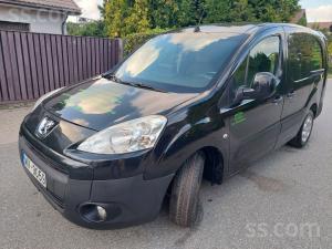 Black Peugeot Partner 2010 in Riga, with an engine capacity of 1.60 L and mileage of 0 thousand km for 1185 €, photo  on AUTOMOTO.COM.LV