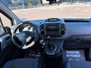Blue Peugeot Partner 2013 in Kaunas, with an engine capacity of 1.60 L and mileage of 278 thousand km for 4750 €, photo 15 on AUTOMOTO.COM.LV