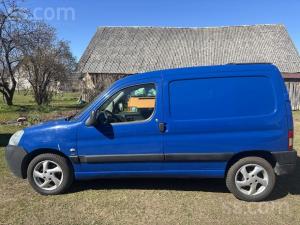 Blue Peugeot Partner 2006 in Riga, with an engine capacity of 1.60 L and mileage of 761 thousand km for 600 €, photo  on AUTOMOTO.COM.LV