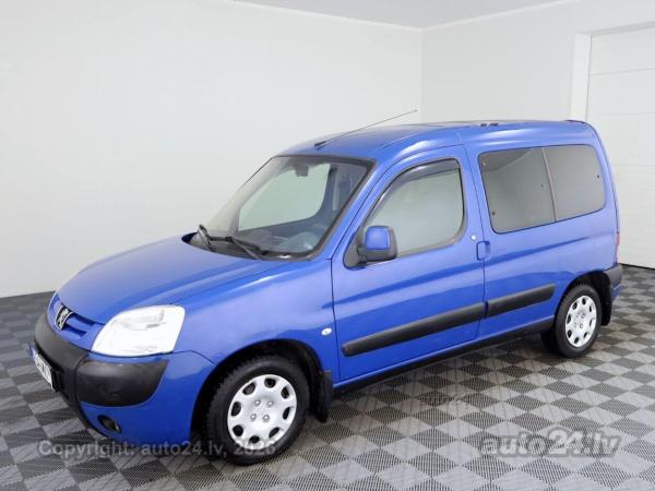 Blue Peugeot Partner 2007 in Tallinn, with an engine capacity of 1.60 L and mileage of 393 thousand km for 1199 €, photo 2 on AUTOMOTO.COM.LV