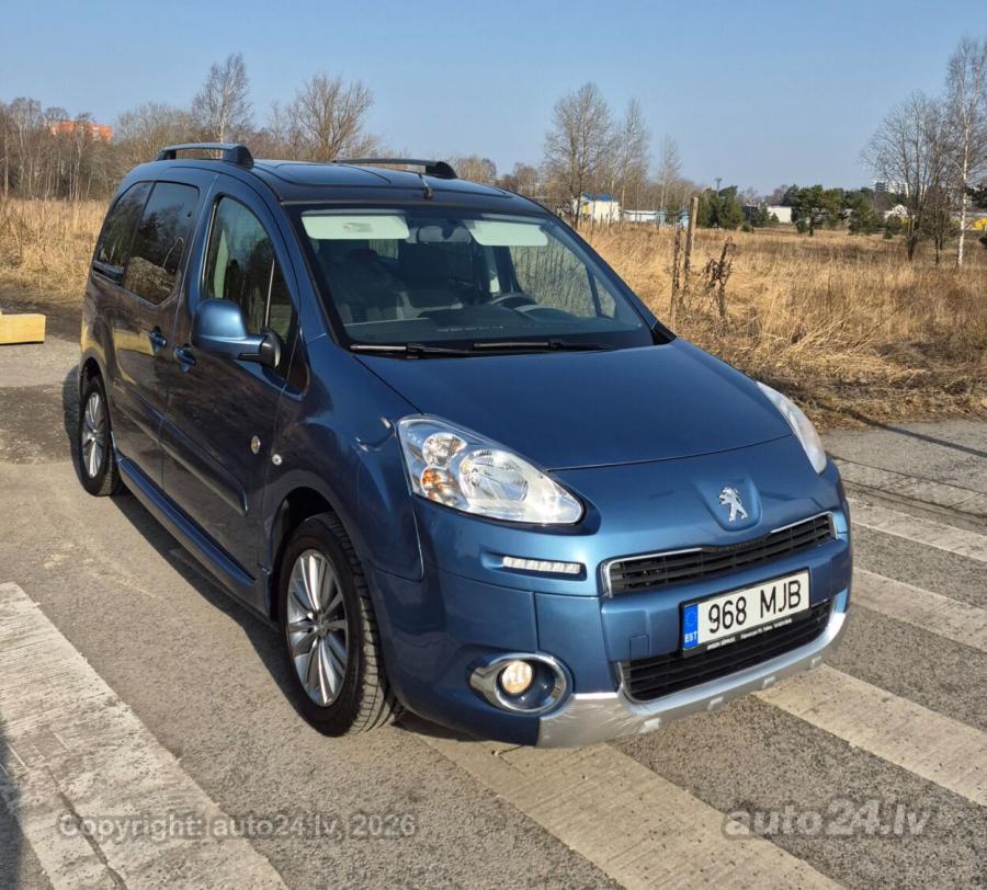 Blue Peugeot Partner 2013 in Tallinn, with an engine capacity of 1.60 L and mileage of 168 thousand km for 4490 €, photo 2 on AUTOMOTO.COM.LV