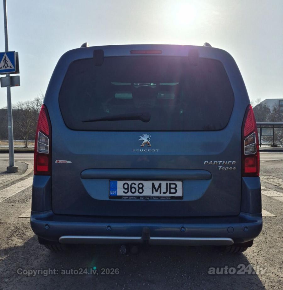 Blue Peugeot Partner 2013 in Tallinn, with an engine capacity of 1.60 L and mileage of 168 thousand km for 4490 €, photo 4 on AUTOMOTO.COM.LV