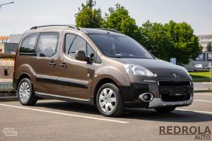 Brown Peugeot Partner 2013 in Kaunas, with an engine capacity of 1.60 L and mileage of 287 thousand km for 5200 €, photo 4 on AUTOMOTO.COM.LV