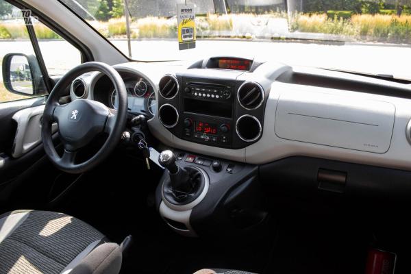 Brūns Peugeot Partner 2013 Kauņa, ar dzinēja tilpumu 1.60 L un nobraukumu 287 tūkst. km par 5200 €, foto 9 vietnē AUTOMOTO.COM.LV