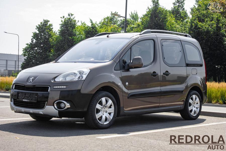 Brown Peugeot Partner 2013 in Kaunas, with an engine capacity of 1.60 L and mileage of 287 thousand km for 5200 €, photo 1 on AUTOMOTO.COM.LV