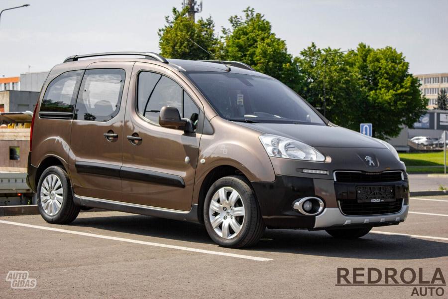Brown Peugeot Partner 2013 in Kaunas, with an engine capacity of 1.60 L and mileage of 287 thousand km for 5200 €, photo 4 on AUTOMOTO.COM.LV