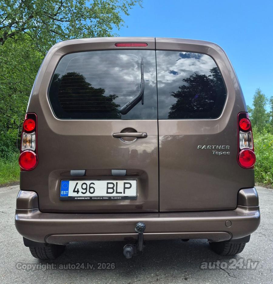 Brown Peugeot Partner 2014 in Tallinn, with an engine capacity of 1.60 L and mileage of 208 thousand km for 5390 €, photo 6 on AUTOMOTO.COM.LV