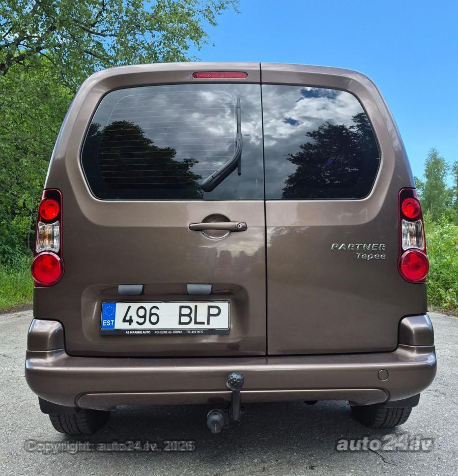 Brūns Peugeot Partner 2014 Tallina, ar dzinēja tilpumu 1.60 L un nobraukumu 208 tūkst. km par 5390 €, foto 6 vietnē AUTOMOTO.COM.LV
