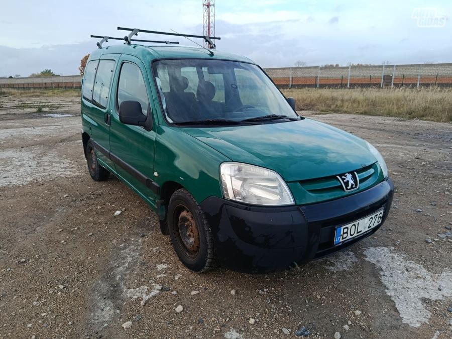 Зеленый Пежо Partner 2006 в Мажейкяй, объемом двигателя 1.90 л и пробегом 377 тыс. км за 500 €, фото 5 на AUTOMOTO.COM.LV