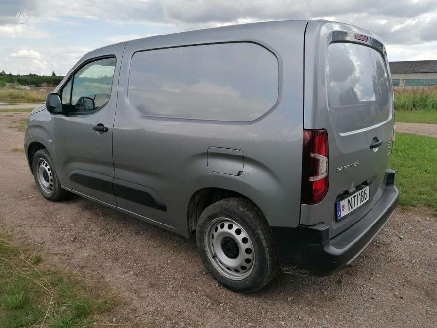 Pelēks Peugeot Partner 2020 Kauņa, ar dzinēja tilpumu 1.50 L un nobraukumu 199 tūkst. km par 6200 €, foto 5 vietnē AUTOMOTO.COM.LV
