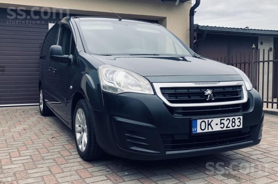 Pelēks Peugeot Partner 2018 Liepāja, ar dzinēja tilpumu 1.60 L un nobraukumu 81 tūkst. km par 7950 €, foto 1 vietnē AUTOMOTO.COM.LV