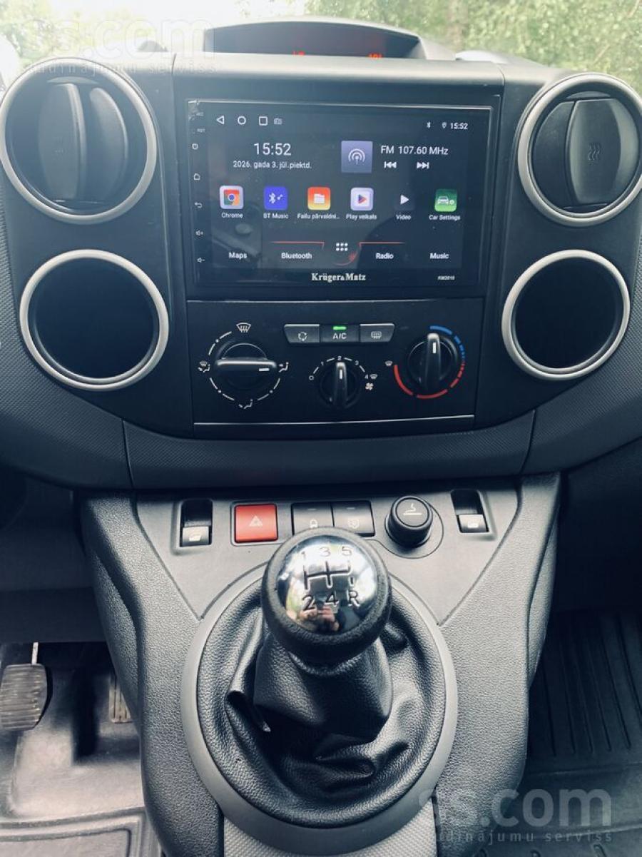 Pelēks Peugeot Partner 2018 Liepāja, ar dzinēja tilpumu 1.60 L un nobraukumu 81 tūkst. km par 7950 €, foto 9 vietnē AUTOMOTO.COM.LV