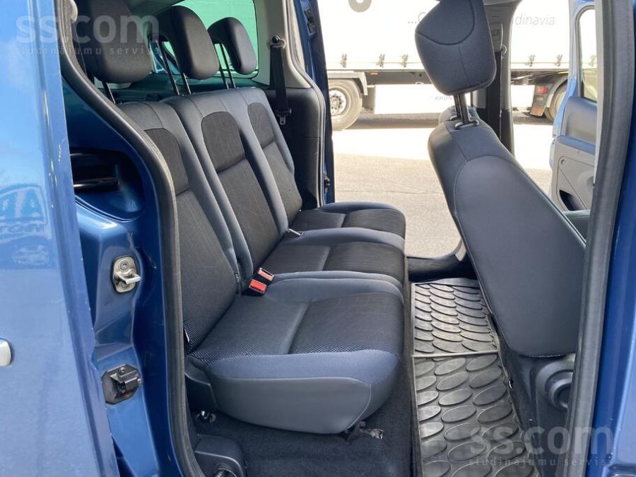 Pelēks Peugeot Partner 2009 Rīga, ar dzinēja tilpumu 1.60 L un nobraukumu 285 tūkst. km par 2990 €, foto 8 vietnē AUTOMOTO.COM.LV