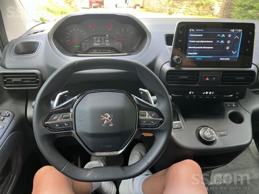 Pelēks Peugeot Partner 2019 Rīga, ar dzinēja tilpumu 1.50 L un nobraukumu 68 tūkst. km par 13500 €, foto 6 vietnē AUTOMOTO.COM.LV