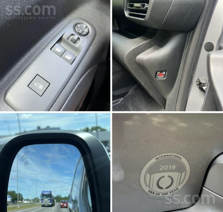 Pelēks Peugeot Partner 2019 Rīga, ar dzinēja tilpumu 1.50 L un nobraukumu 68 tūkst. km par 13500 €, foto 13 vietnē AUTOMOTO.COM.LV