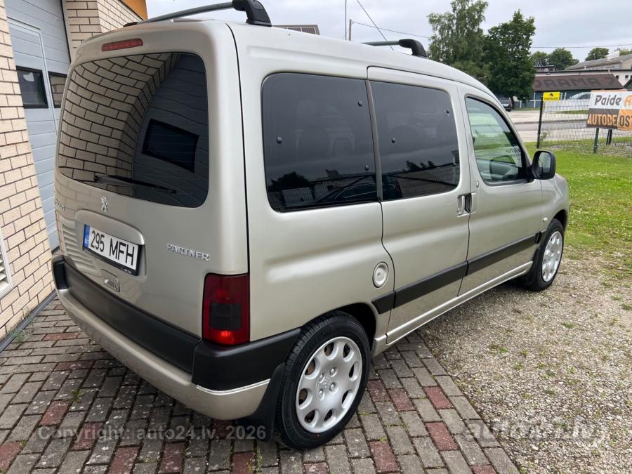 Grey Peugeot Partner 2005 in Paide, with an engine capacity of 1.60 L and mileage of 182 thousand km for 2599 €, photo 3 on AUTOMOTO.COM.LV