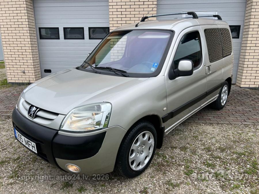 Grey Peugeot Partner 2005 in Paide, with an engine capacity of 1.60 L and mileage of 182 thousand km for 2599 €, photo 8 on AUTOMOTO.COM.LV