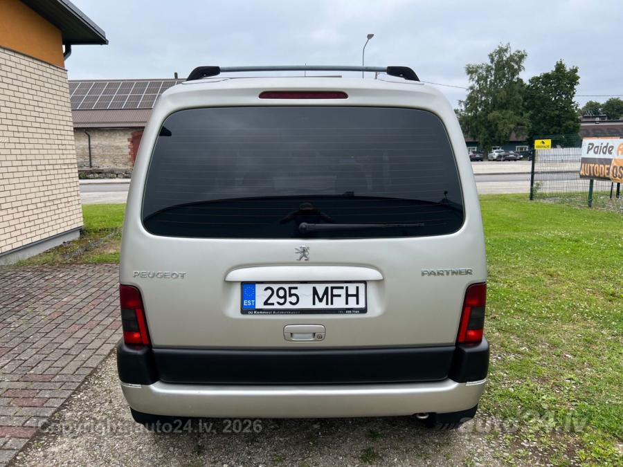 Grey Peugeot Partner 2005 in Paide, with an engine capacity of 1.60 L and mileage of 182 thousand km for 2599 €, photo 10 on AUTOMOTO.COM.LV