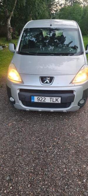 Grey Peugeot Partner 2009 in Tallinn, with an engine capacity of 1.60 L and mileage of 0 thousand km for 1500 €, photo 3 on AUTOMOTO.COM.LV