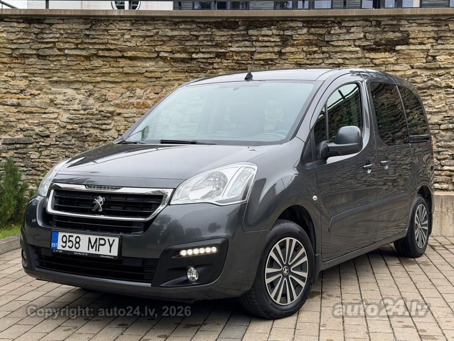 Grey Peugeot Partner 2016 in Tallinn, with an engine capacity of 1.60 L and mileage of 151 thousand km for 7790 €, photo 1 on AUTOMOTO.COM.LV