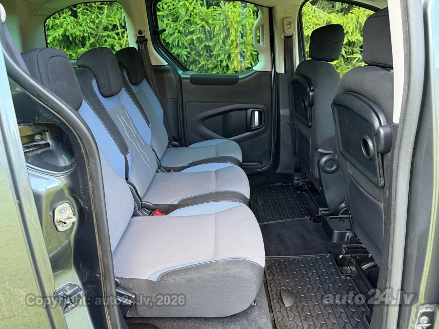 Grey Peugeot Partner 2016 in Tallinn, with an engine capacity of 1.60 L and mileage of 151 thousand km for 7790 €, photo 17 on AUTOMOTO.COM.LV