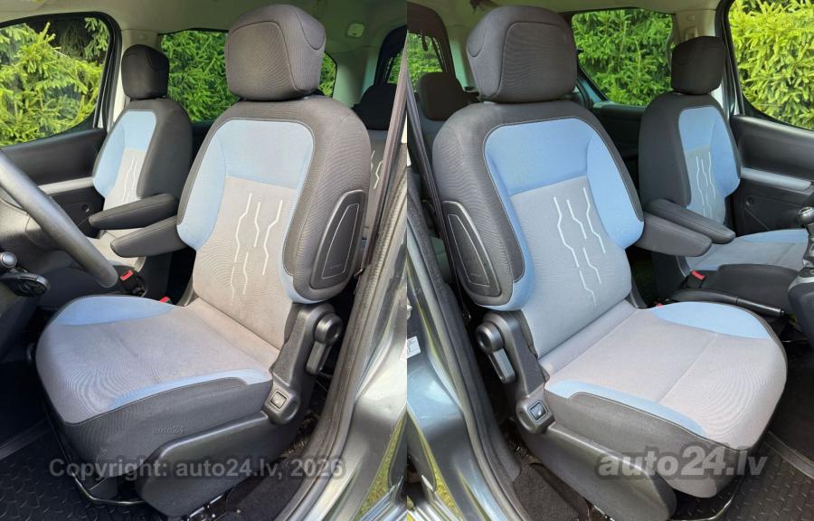 Grey Peugeot Partner 2016 in Tallinn, with an engine capacity of 1.60 L and mileage of 151 thousand km for 7790 €, photo 19 on AUTOMOTO.COM.LV