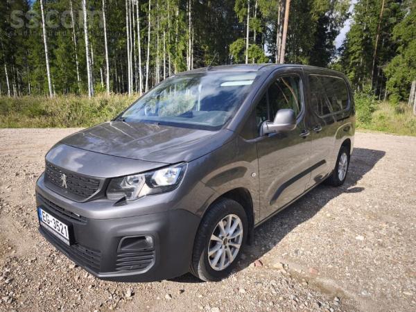 Pelēks Peugeot Partner 2019 Talsi, ar dzinēja tilpumu 1.50 L un nobraukumu 110 tūkst. km par 9750 €, foto 1 vietnē AUTOMOTO.COM.LV