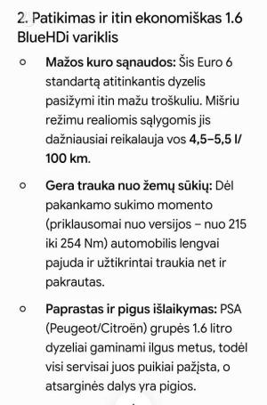 Peugeot Partner 2017 in Vilnius, with an engine capacity of 1.60 L and mileage of 256 thousand km for 5799 €, photo 5 on AUTOMOTO.COM.LV