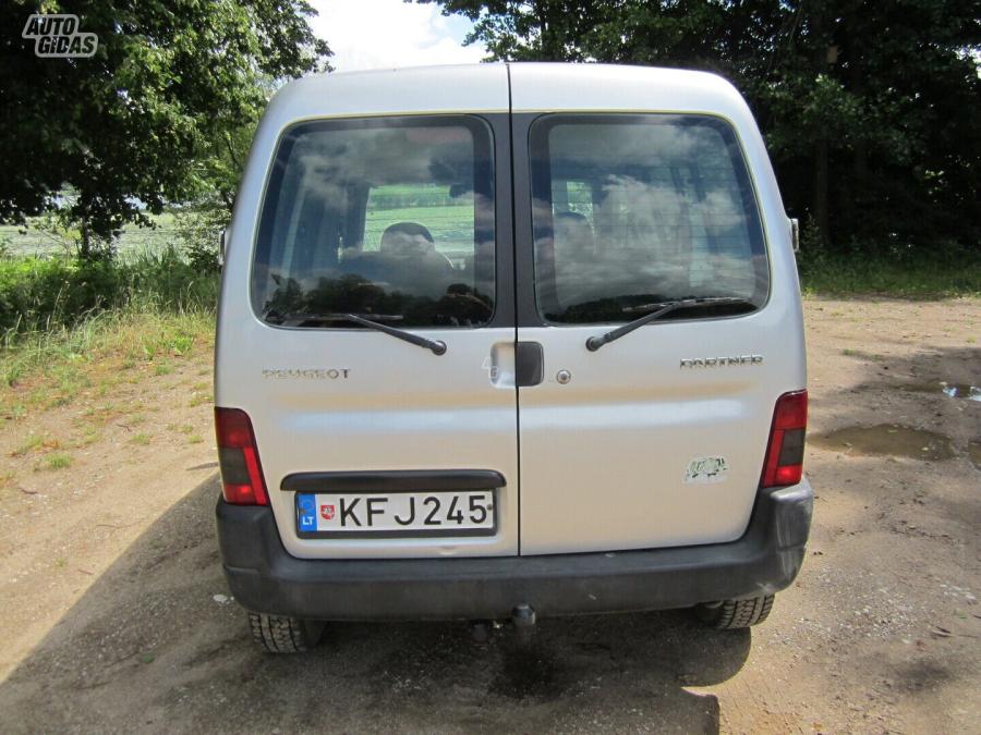 Пежо Partner 2004 в Каунас, объемом двигателя 1.90 л и пробегом 301 тыс. км за 1550 €, фото 18 на AUTOMOTO.COM.LV