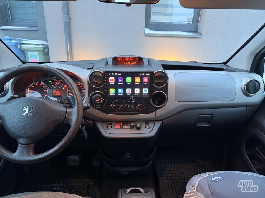 Peugeot Partner 2012 Kauņa, ar dzinēja tilpumu 1.60 L un nobraukumu 193 tūkst. km par 2900 €, foto 13 vietnē AUTOMOTO.COM.LV