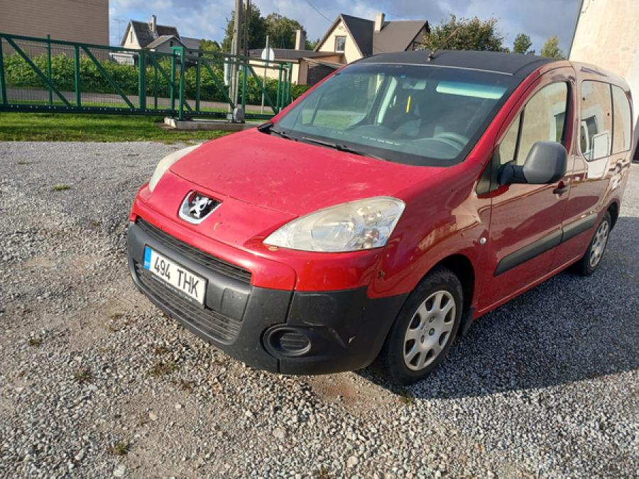Sarkans Peugeot Partner 2009 Kohtla-Jerve, ar dzinēja tilpumu 0.00 L un nobraukumu 302 tūkst. km par 1800 €, foto 1 vietnē AUTOMOTO.COM.LV