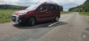 Sarkans Peugeot Partner 2009 Viļņa, ar dzinēja tilpumu 1.56 L un nobraukumu 310 tūkst. km par 4380 €, foto 10 vietnē AUTOMOTO.COM.LV