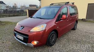 Sarkans Peugeot Partner 2009 Rēzekne, ar dzinēja tilpumu 1.60 L un nobraukumu 388 tūkst. km par 2250 €, foto  vietnē AUTOMOTO.COM.LV