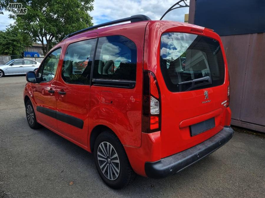 Sarkans Peugeot Partner 2014 Ukmergė, ar dzinēja tilpumu 1.60 L un nobraukumu 290 tūkst. km par 4500 €, foto 4 vietnē AUTOMOTO.COM.LV